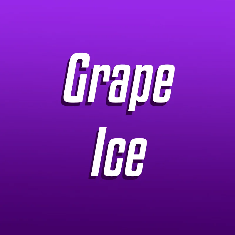 Grape Ice E-Liquid | Canada Vapes | Fruit Iced Flavours